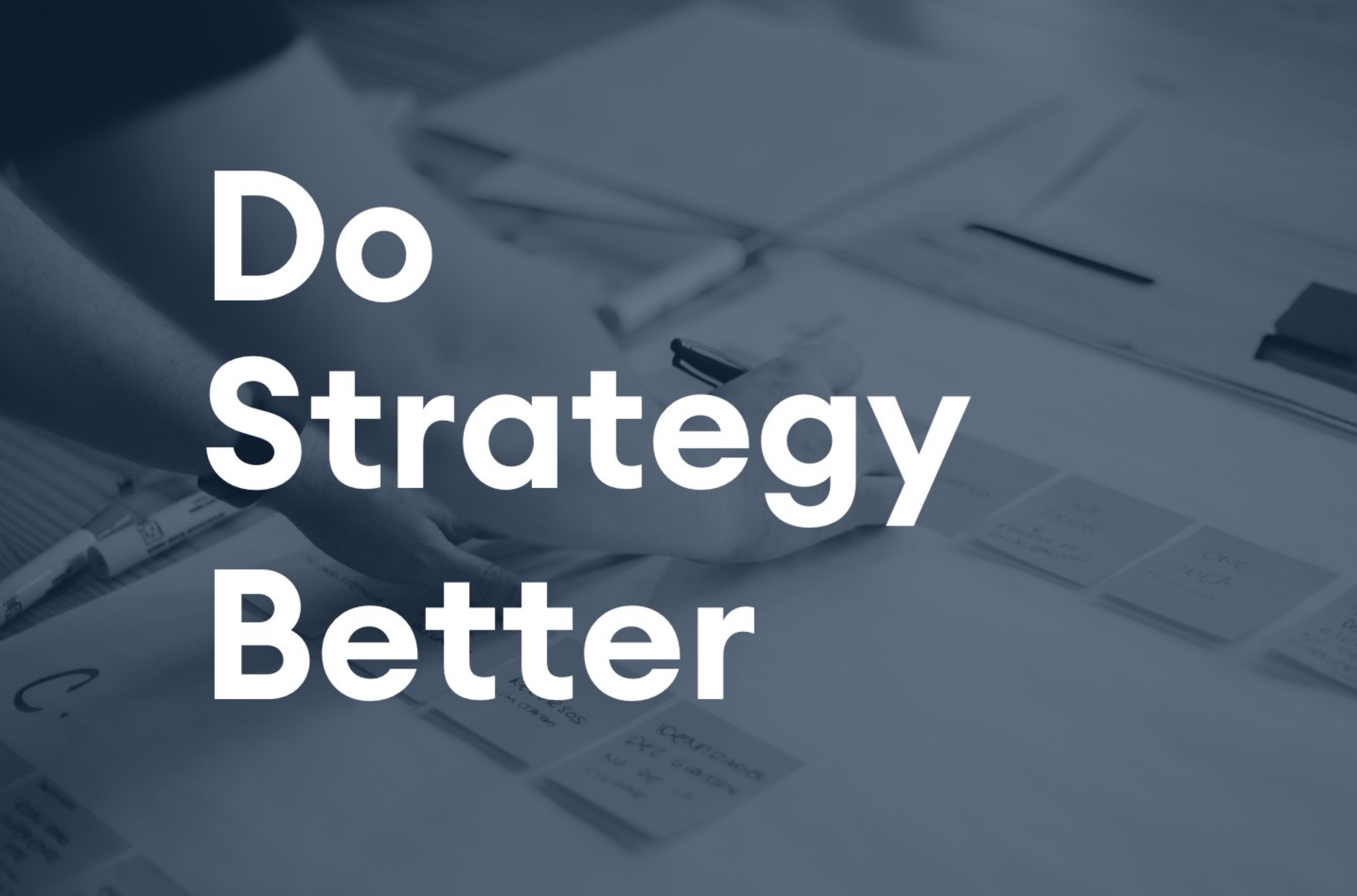 Do strategy better - GameShift